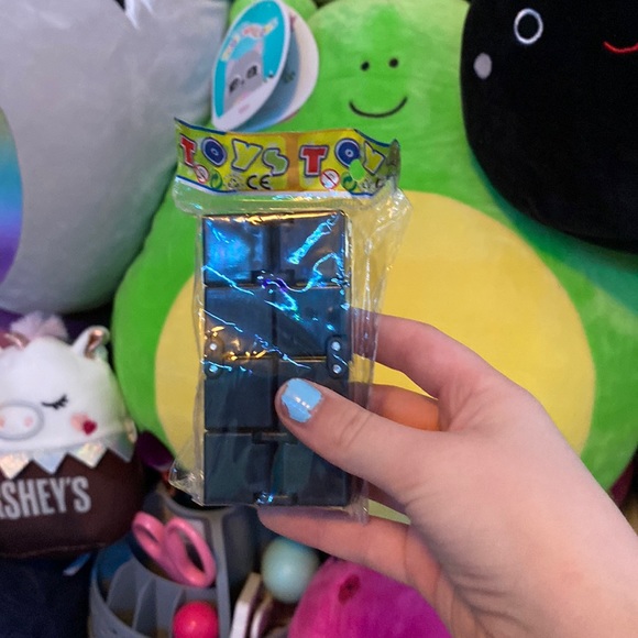 Toys | Black Infinity Cube Fidget Toy | Poshmark